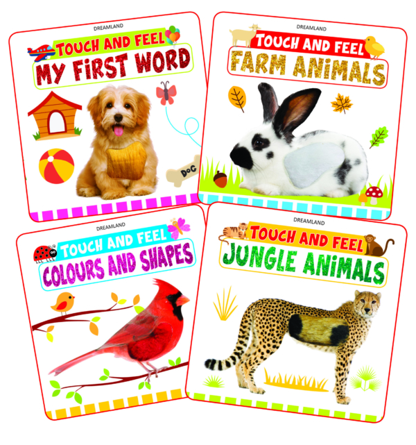Touch and Feel - 4 Books Pack