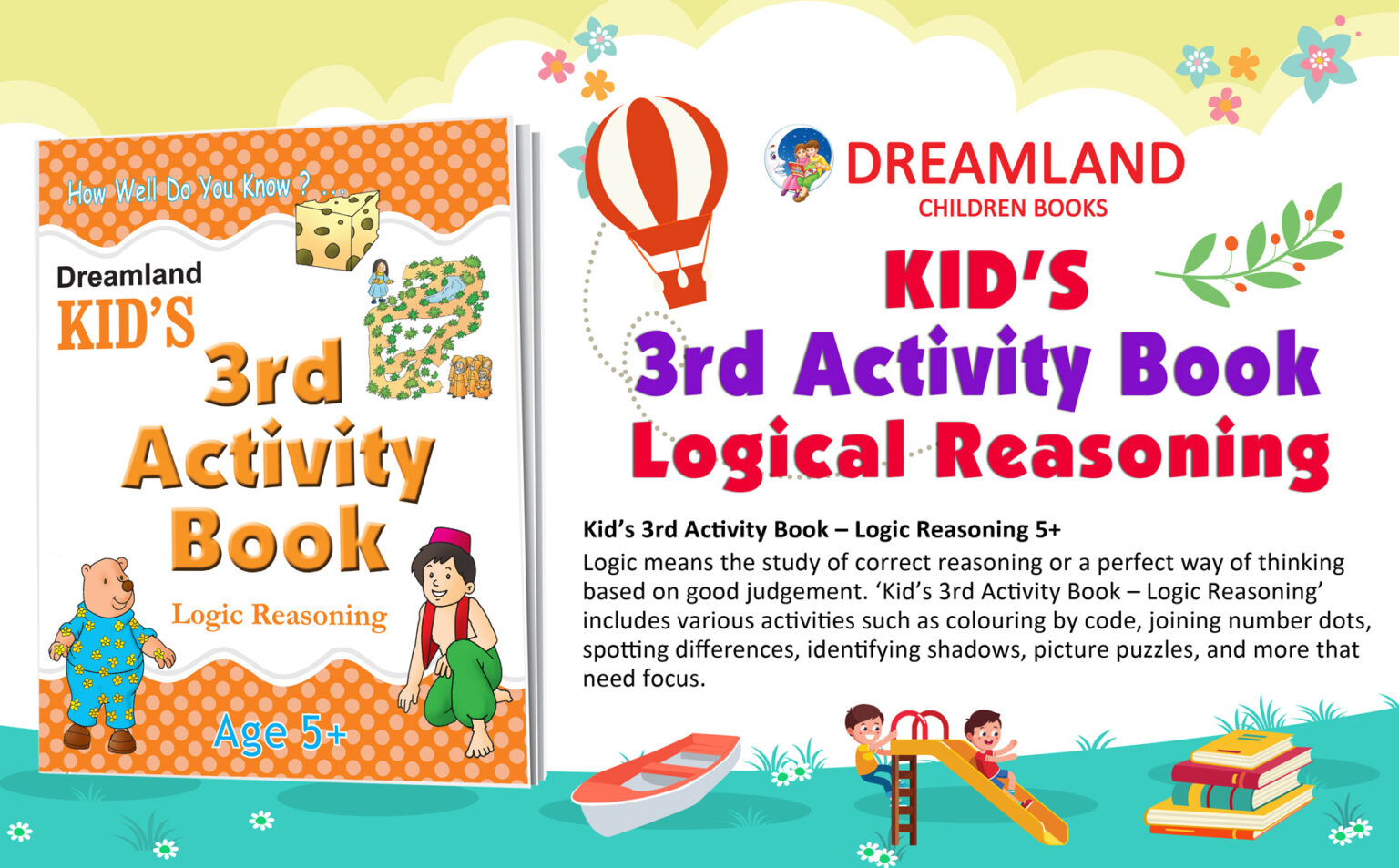 Logic Reasoning - Kid's 3rd Activity Book