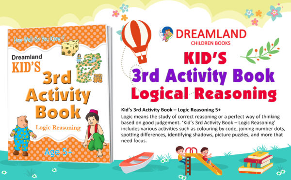 Logic Reasoning - Kid's 3rd Activity Book