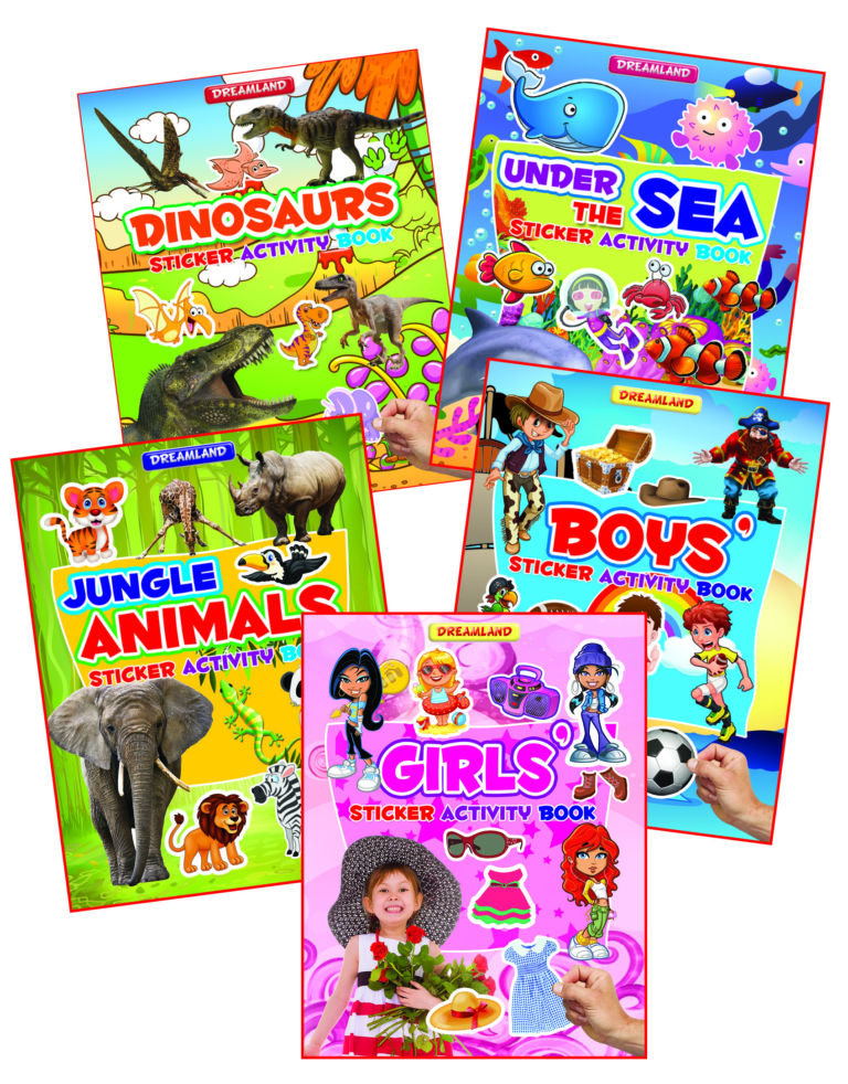 Sticker Activity - 5 Books Pack