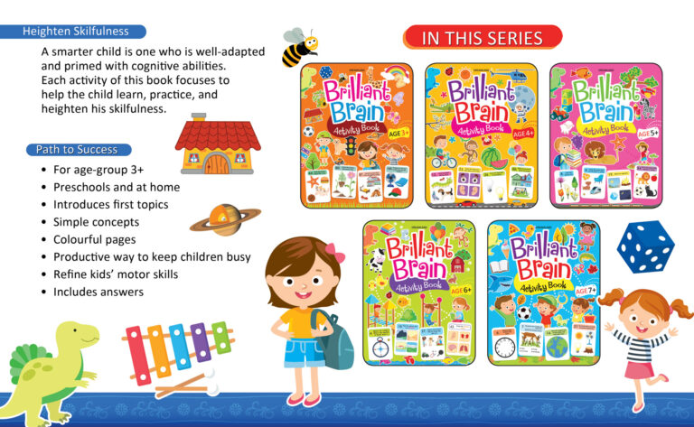 Brilliant Brain Activity Book 3+