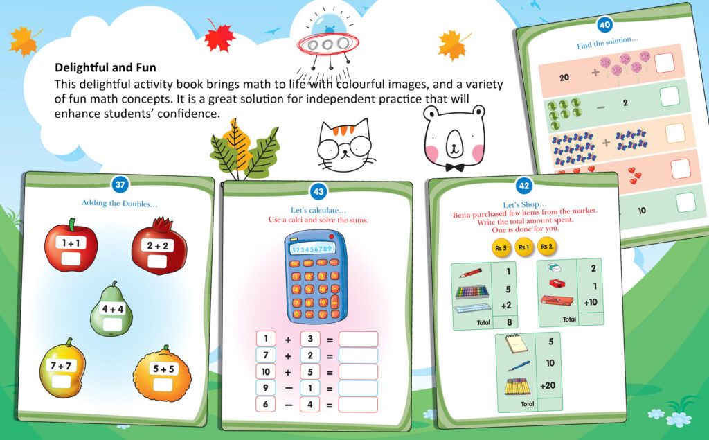 Maths - Kid's 4th Activity Book