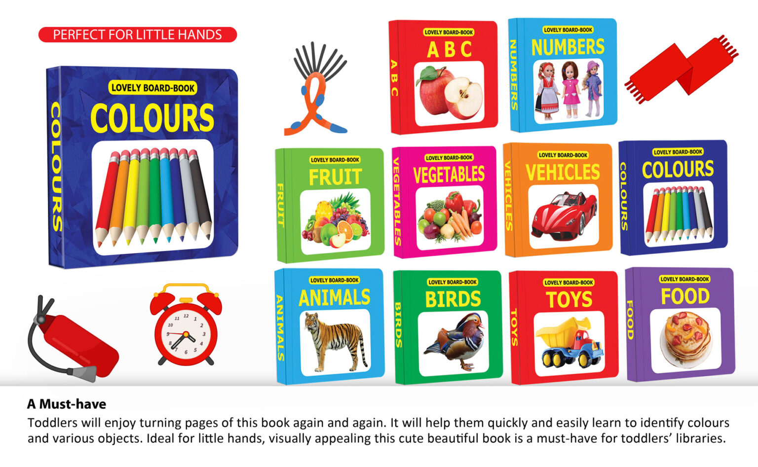 Colours - Lovely Board Books