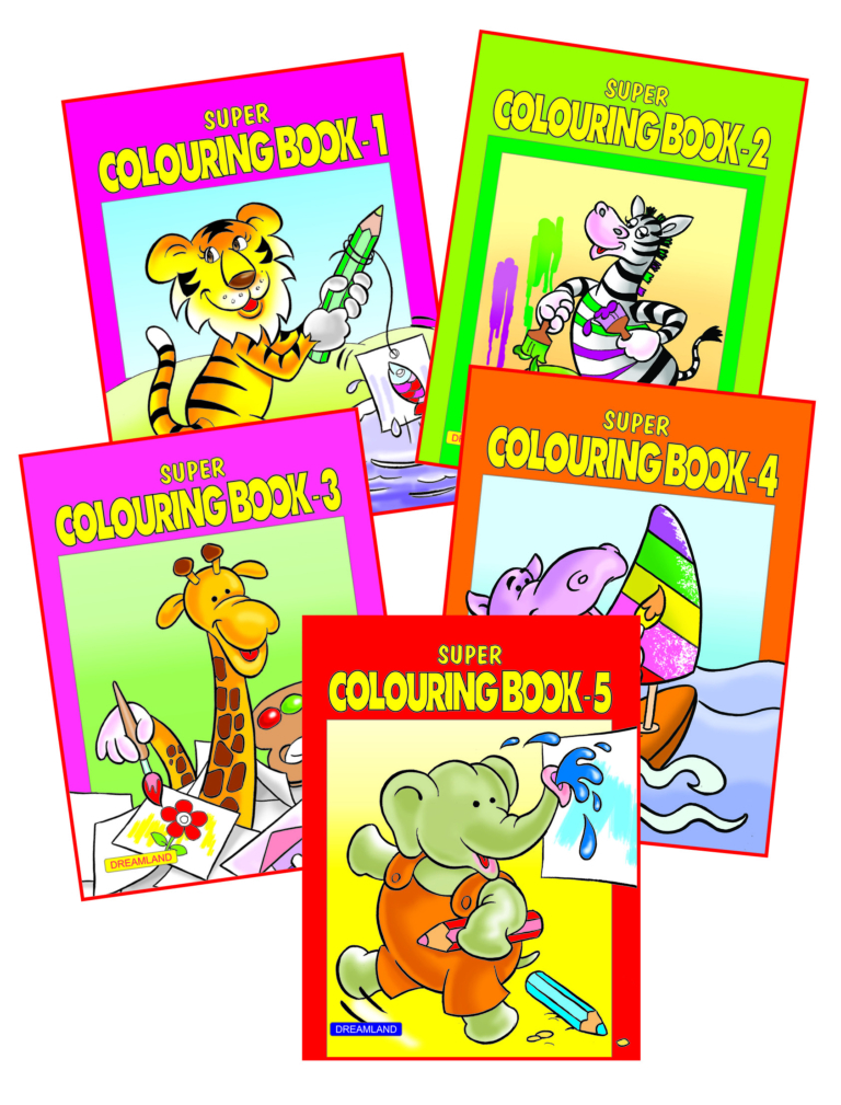 Super Colouring - 5 Books Pack