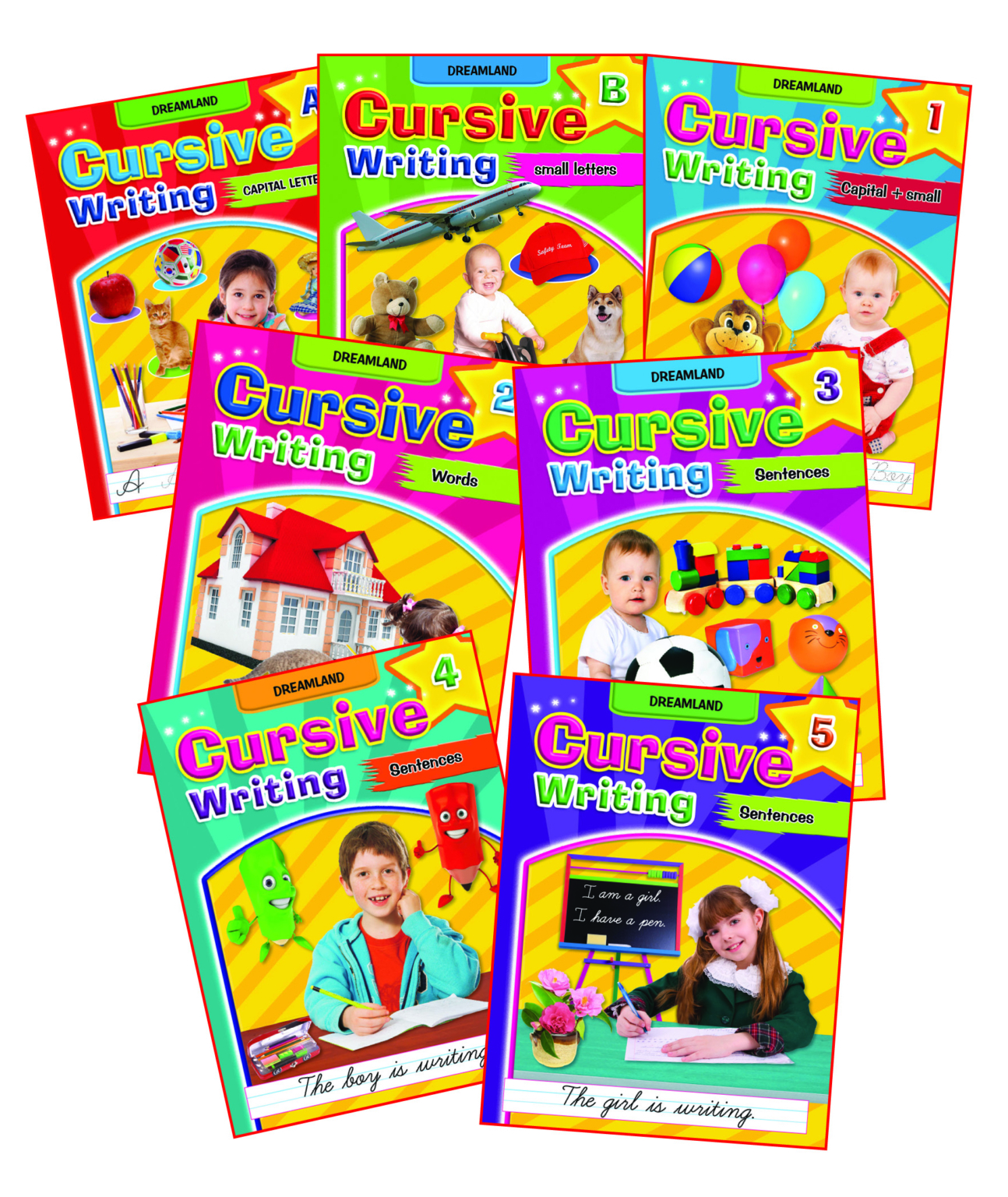 Cursive Writing - 7 Books Pack