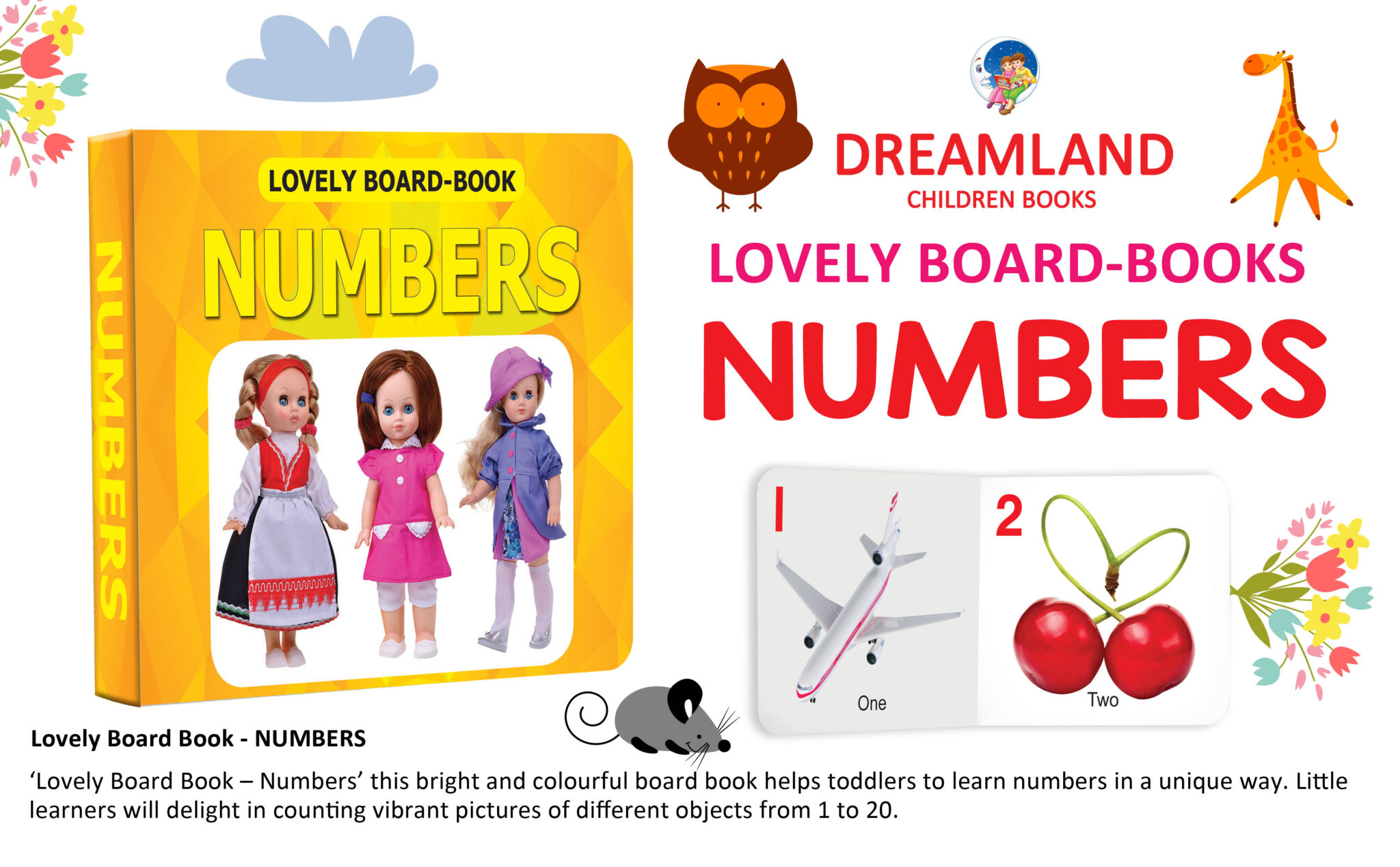 Numbers - Lovely Board Books