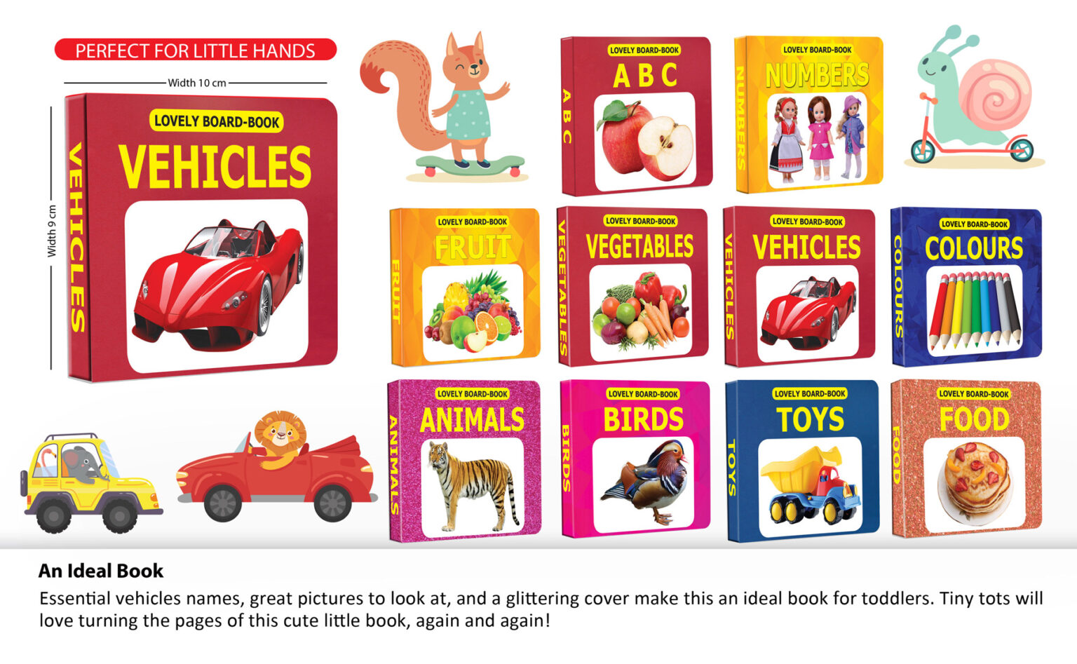 Vehicles - Lovely Board Books