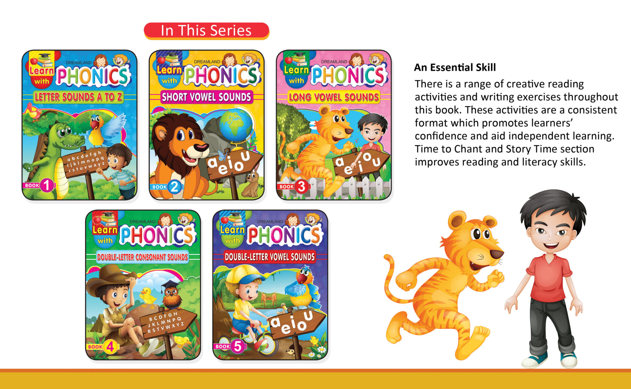 Long Vowel Sounds - Learn With Phonics - Book 3