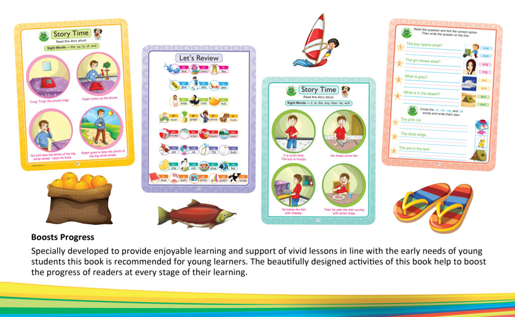 Double-Letter Vowel Sounds - Learn With Phonics - Book 5