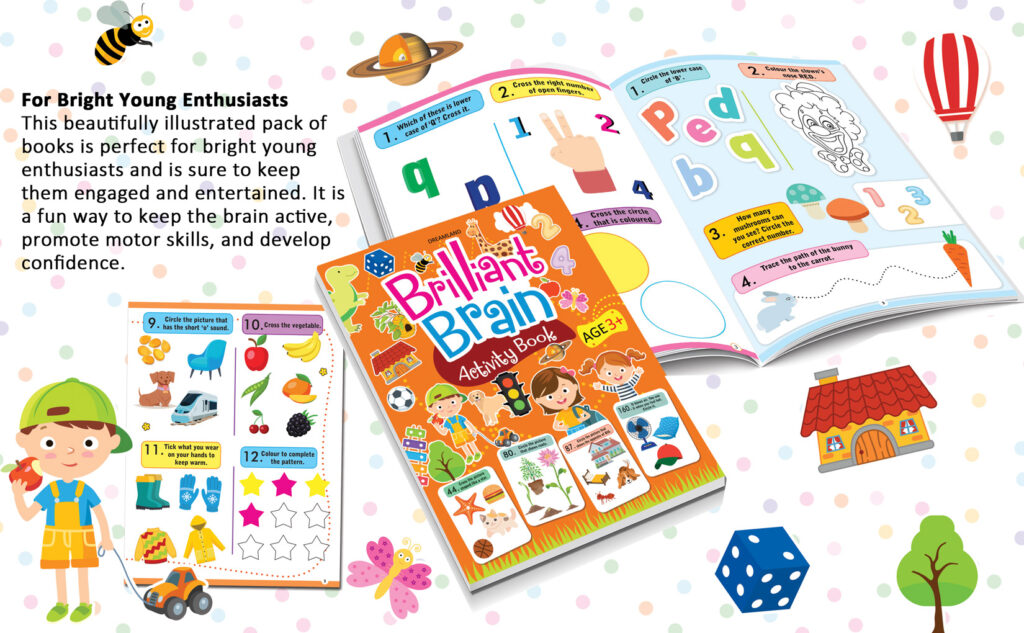 Brilliant Brain Activity - 5 Books Pack