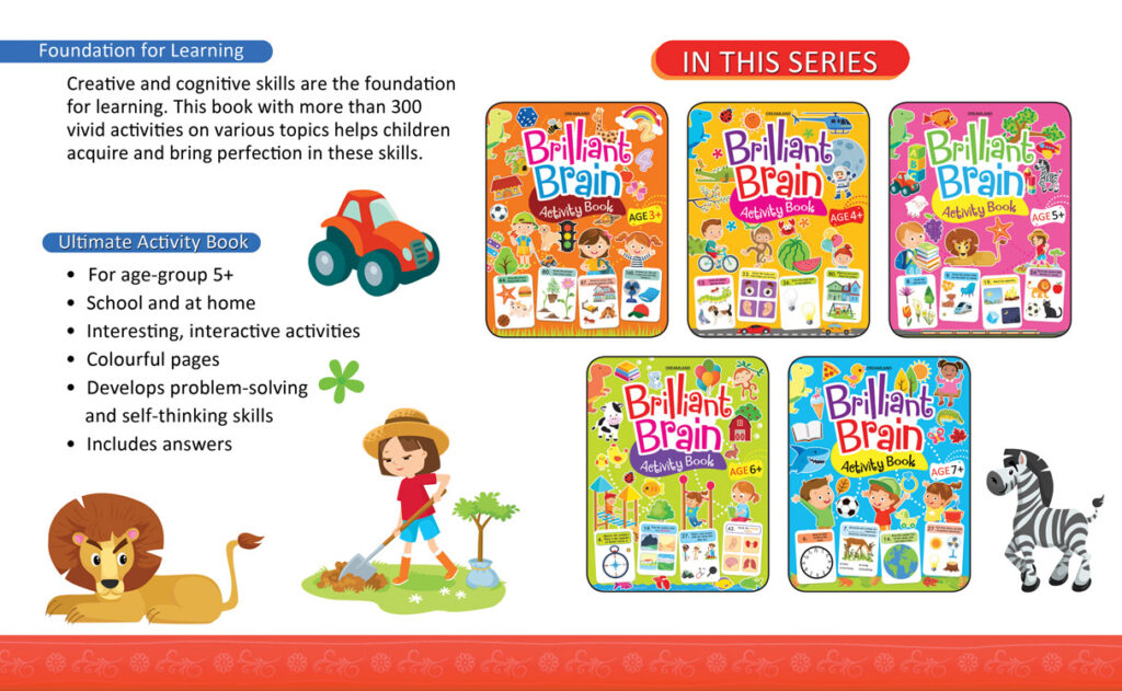 Brilliant Brain Activity Book 5+
