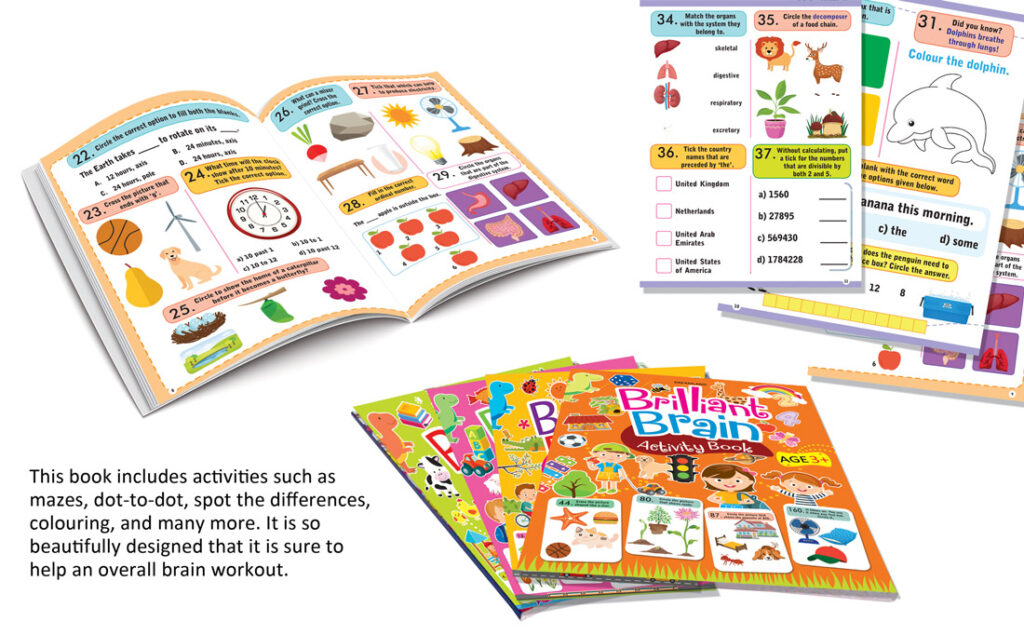 Brilliant Brain Activity Book 7+