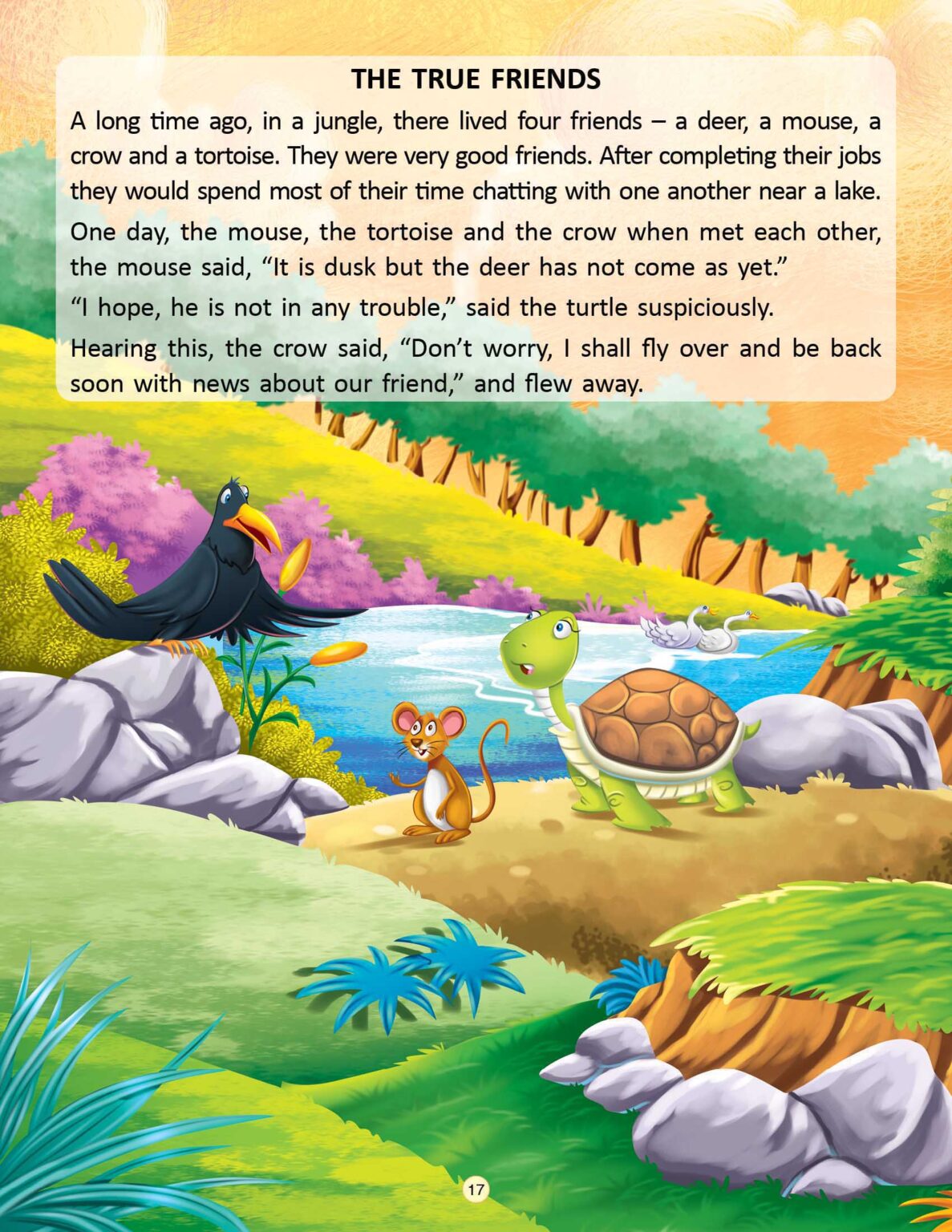 Union Is Strength - Book 3 (Famous Moral Stories from Panchtantra)