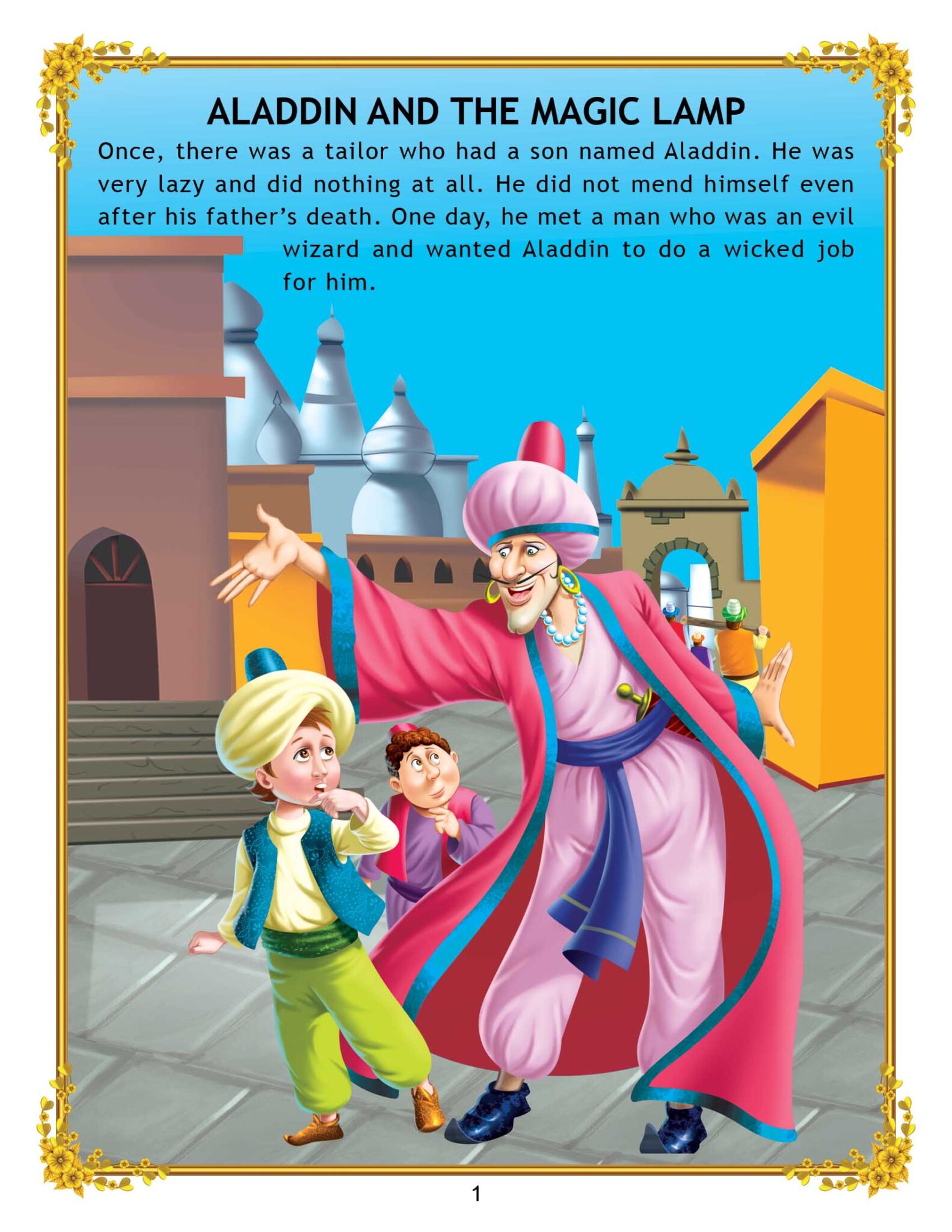 Aladdin and the Magic Lamp - Uncle Moon's Fairy Tales