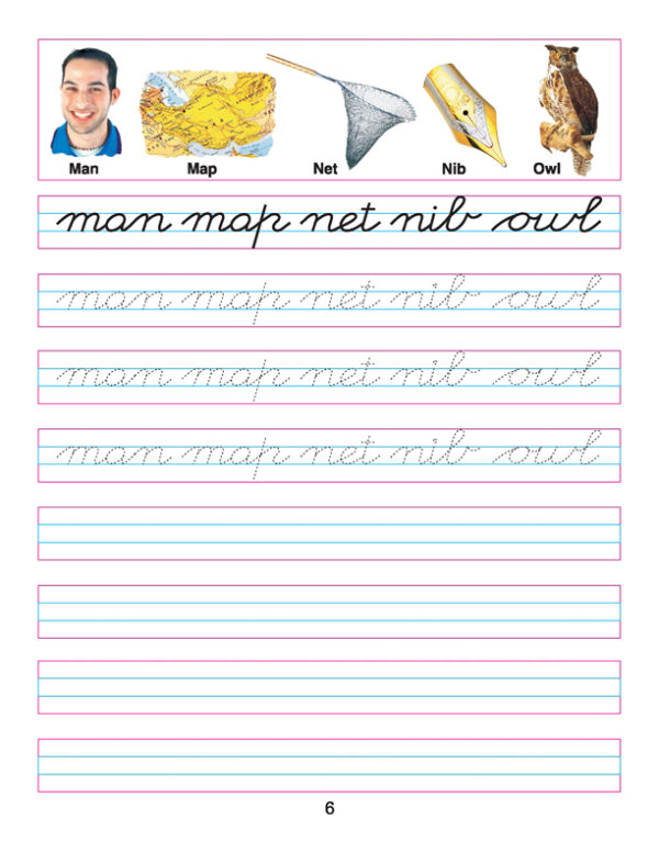 Words - Cursive Writing