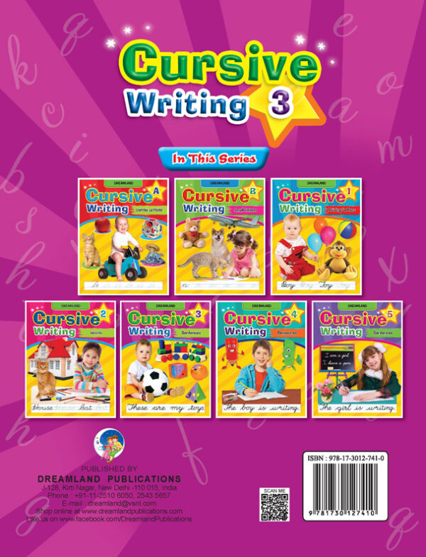 Sentences Book 3 - Cursive Writing
