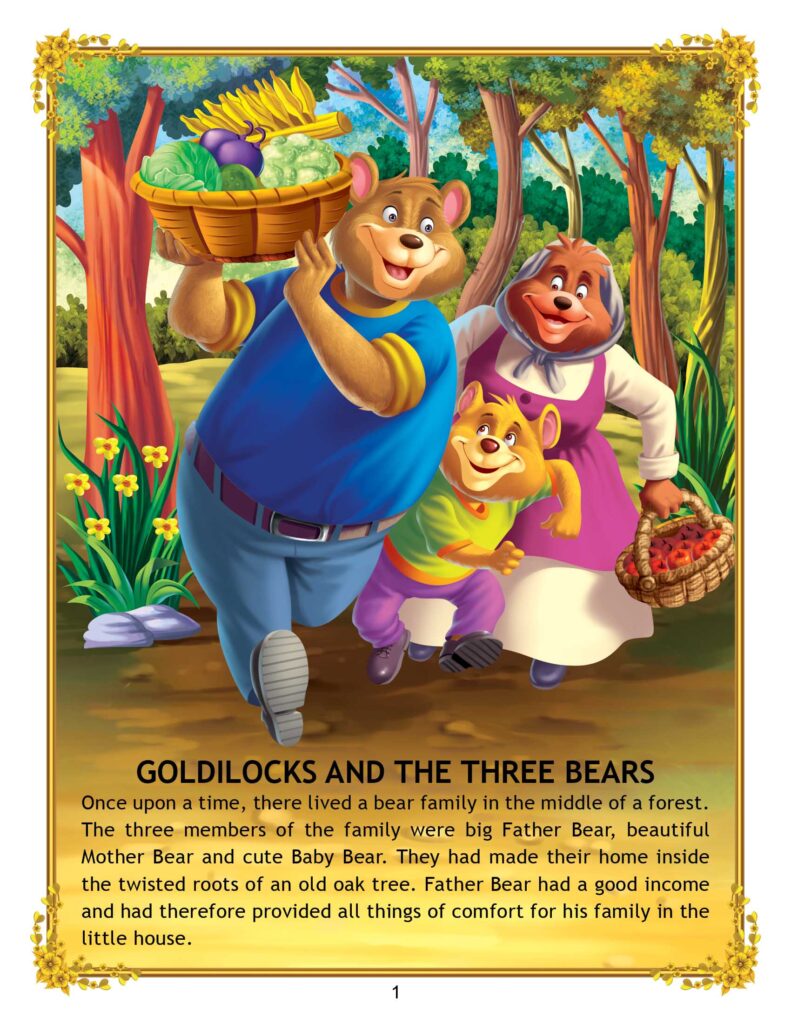 Goldilocks and the Three Bears - Uncle Moon's Fairy Tales