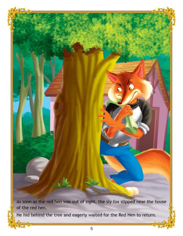 The Sly Fox and the Little Red Hen - Uncle Moon's Fairy Tales