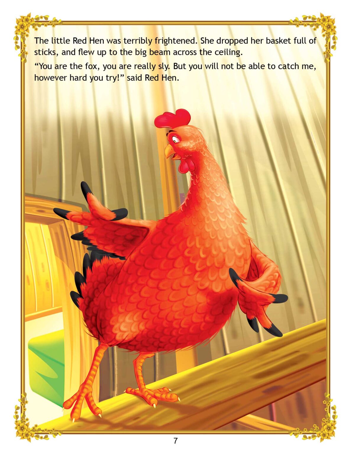 The Sly Fox and the Little Red Hen - Uncle Moon's Fairy Tales