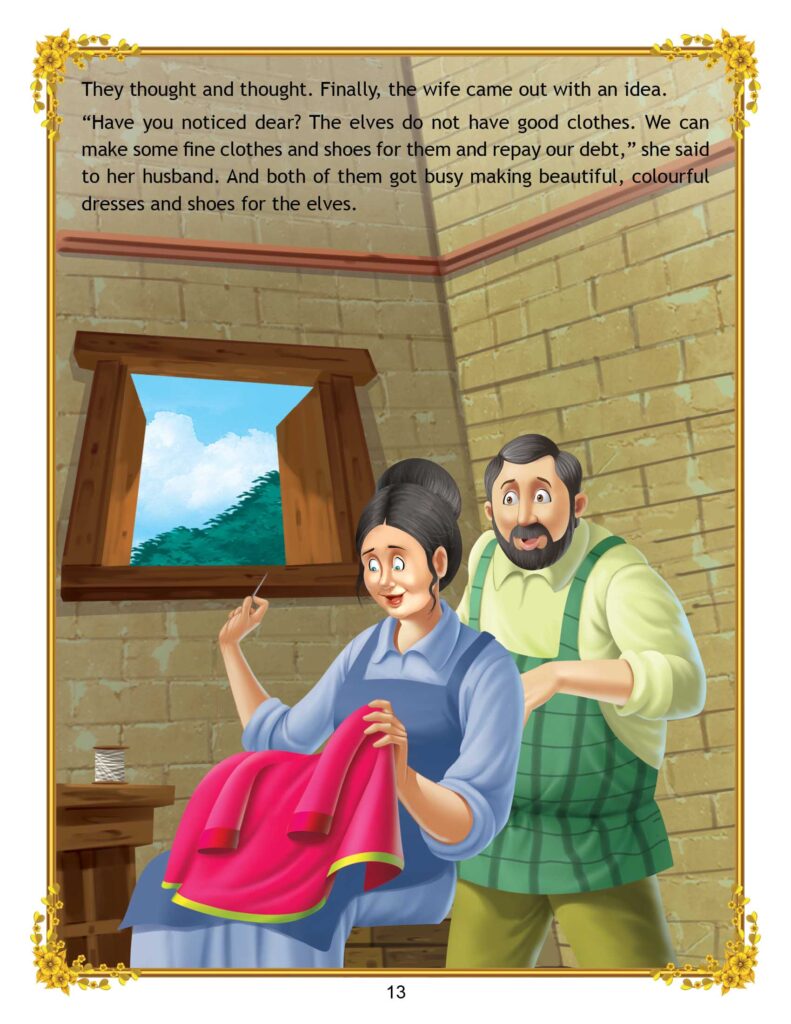 The Elves and the Shoemaker - Uncle Moon's Fairy Tales