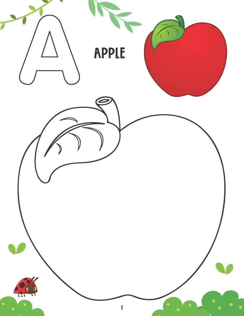 Alphabet - Creative Colouring Book