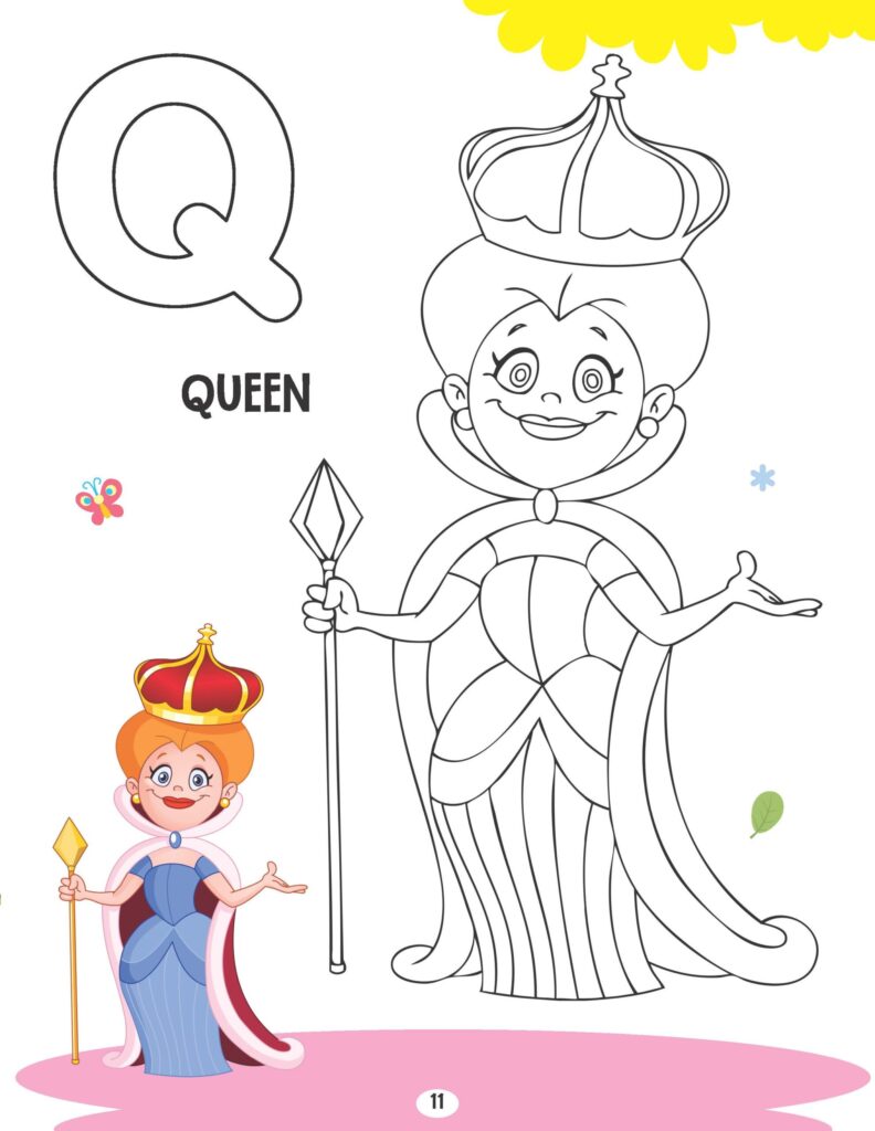 Alphabet - Creative Colouring Book