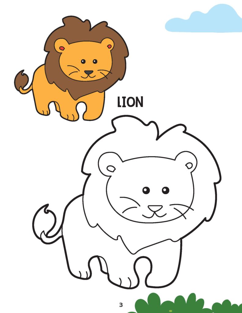 Animals - Creative Colouring Book