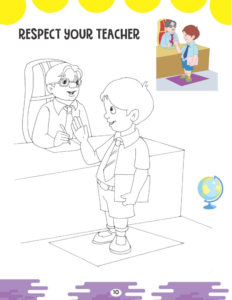 Good Manners - Creative Colouring Book