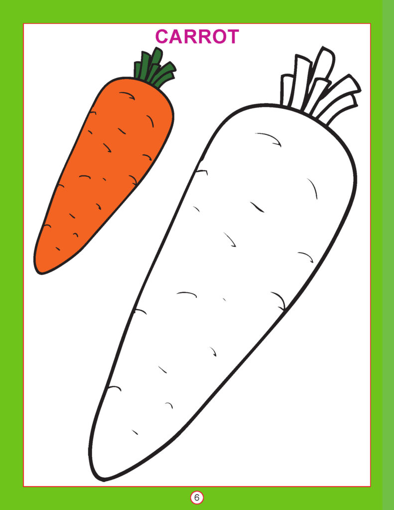 Copy Colour - Vegetables