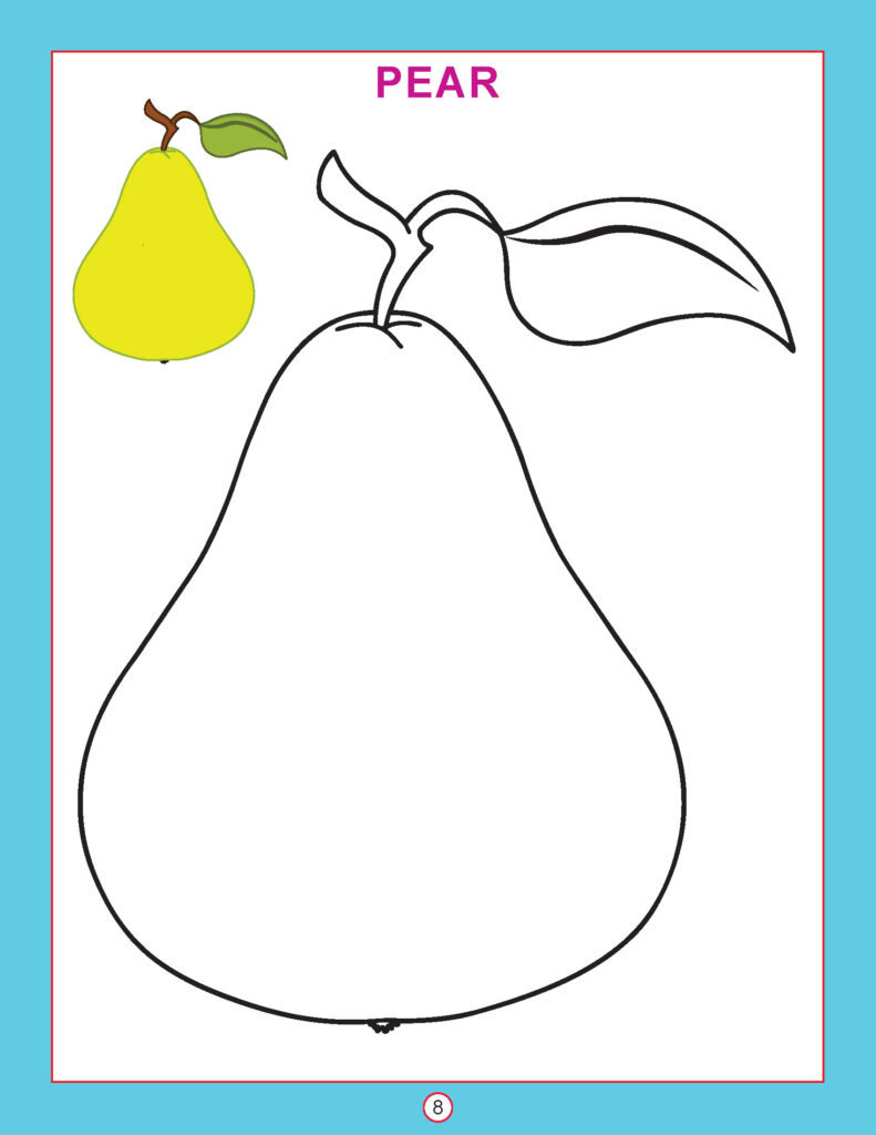 Copy Colour - Fruits