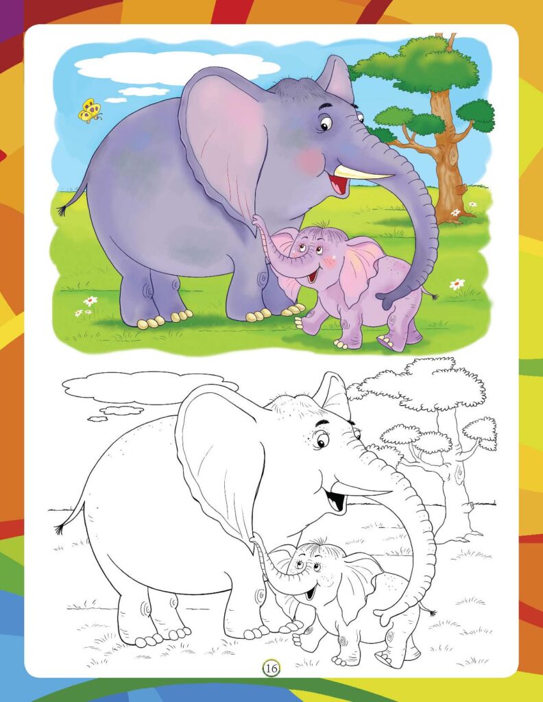 Super Colouring Book Part - 2