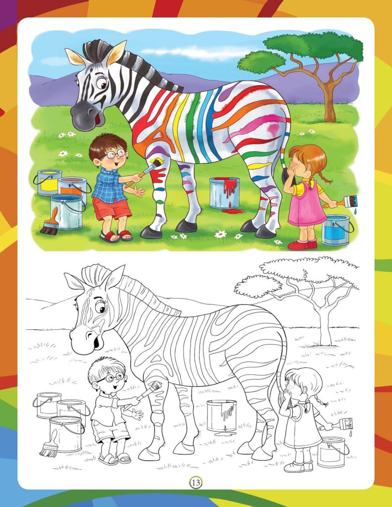 Super Colouring Book Part - 2