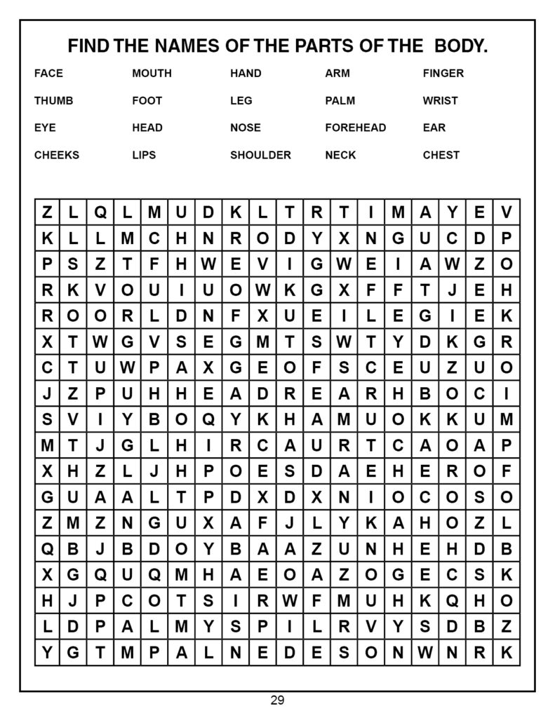 Find the Words Part - 1