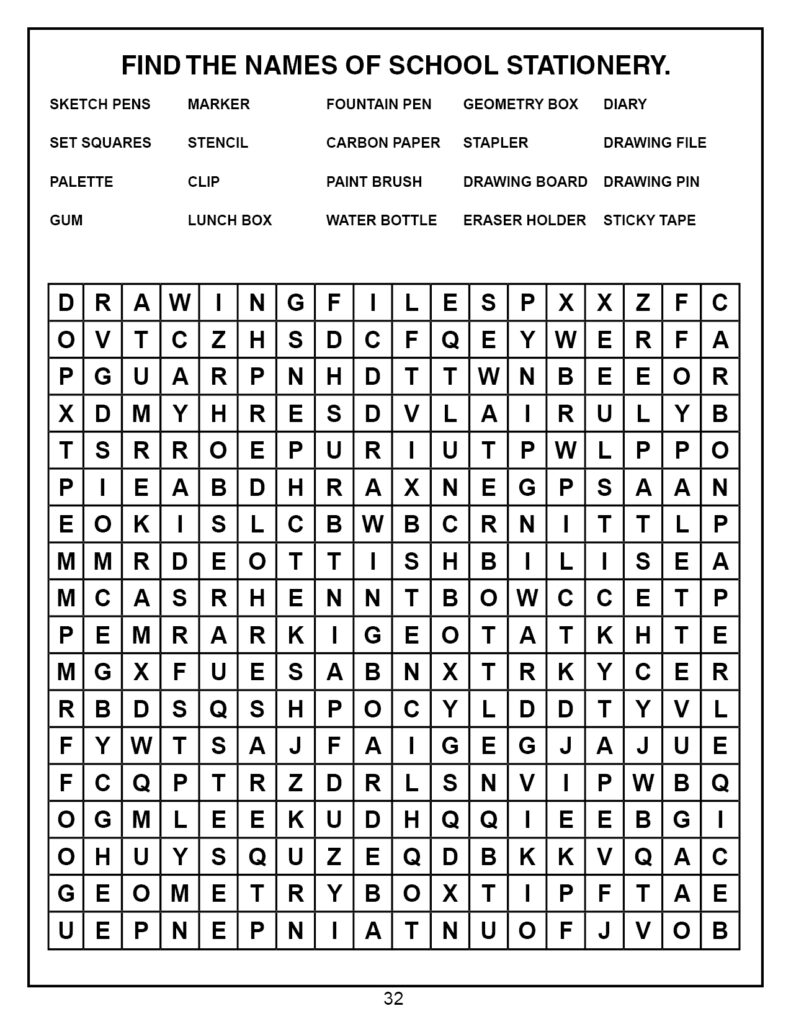 Find the Words Part - 1