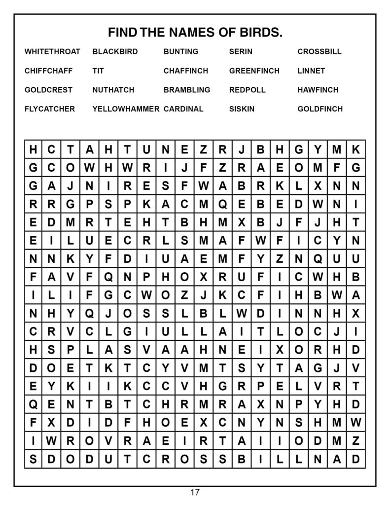 Find the Words Part - 2