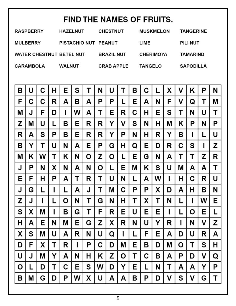 Find the Words Part - 3