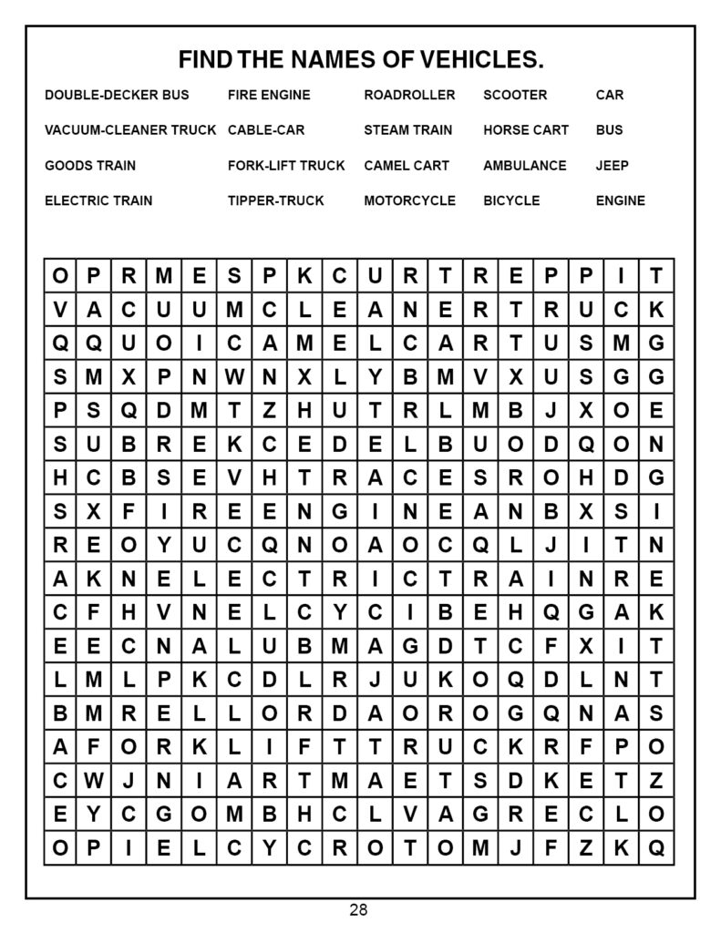 Find the Words Part - 3