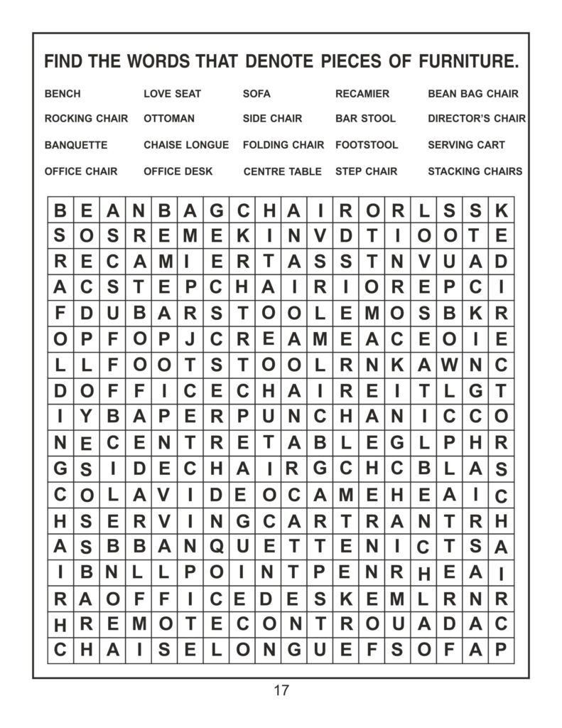 Find the Words Part - 4
