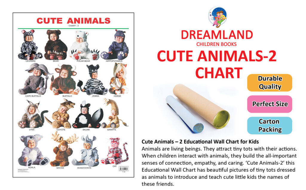 Cute Animals Chart - 2