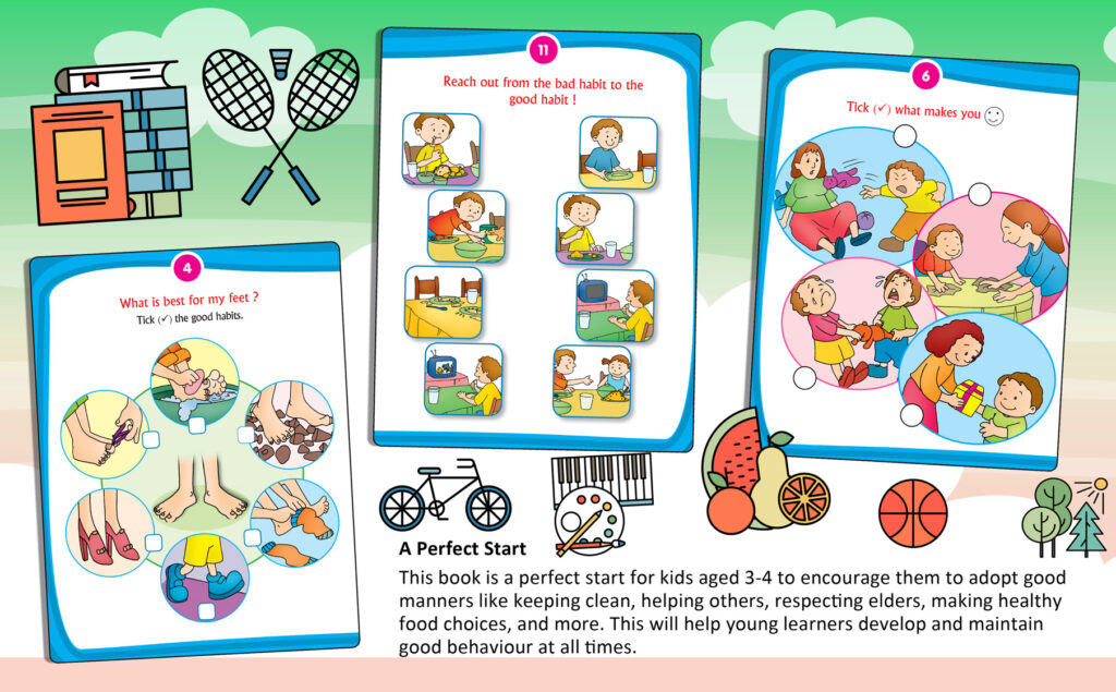 Good Habit - Kid's 1st Activity Book