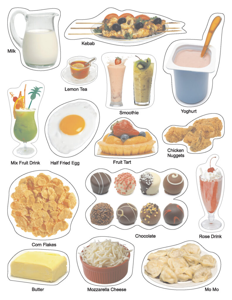 Food - Play With Sticker