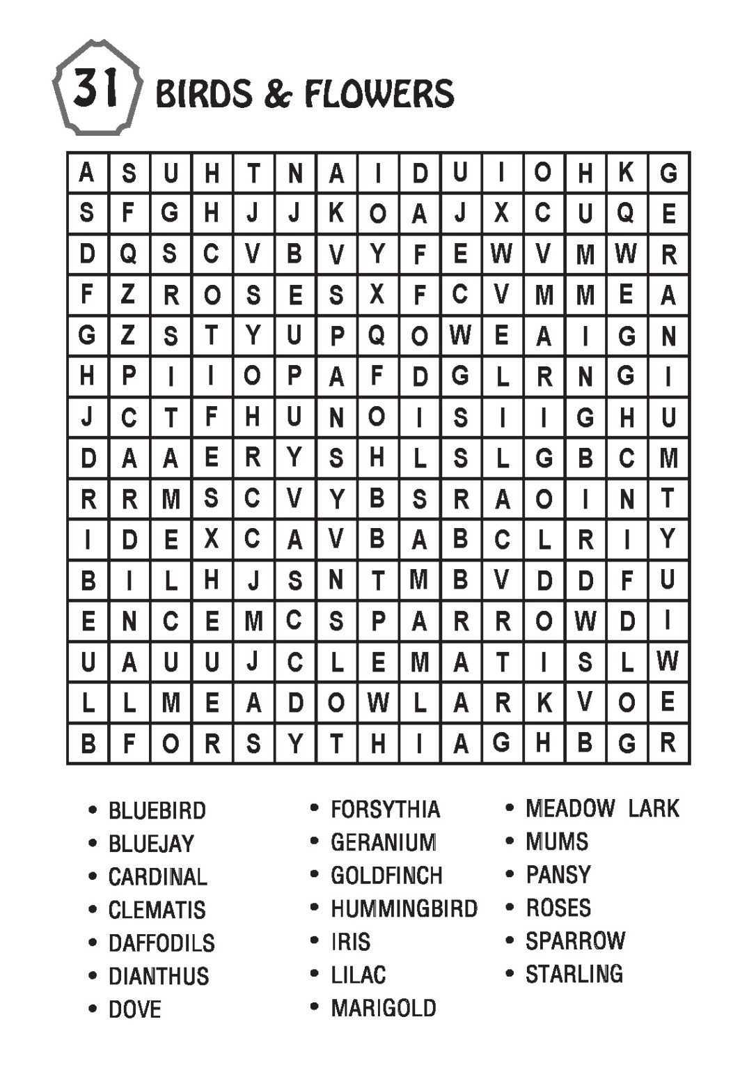 Super Word Search Part - 2