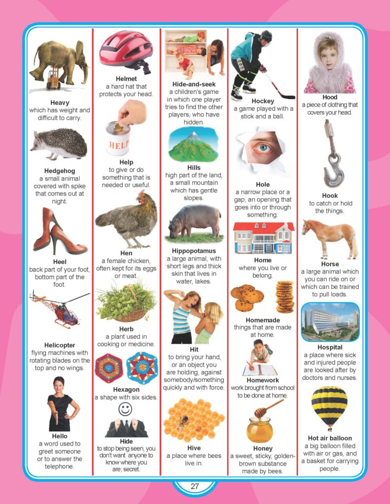 Junior Picture Dictionary