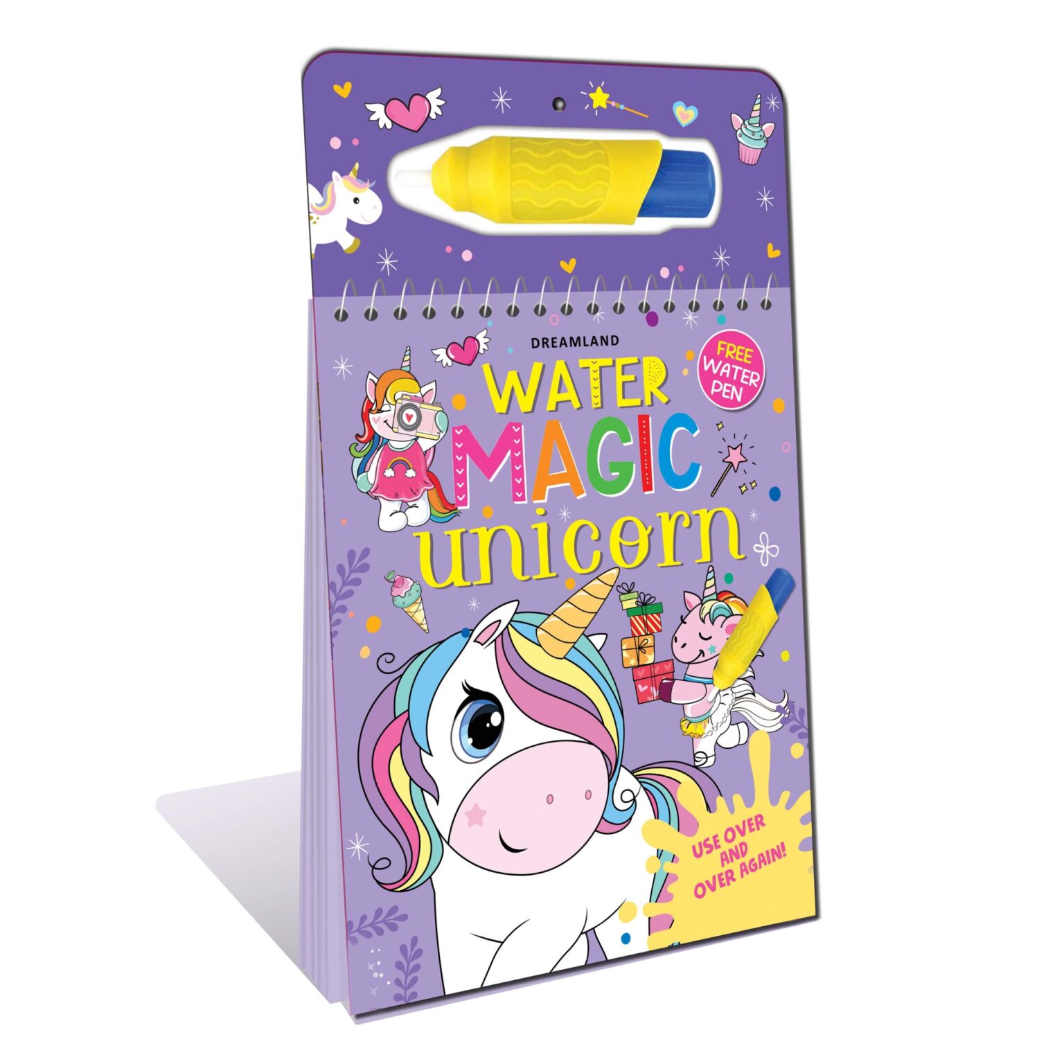 Water Magic Unicorn - With Water Pen - Use over and over again
