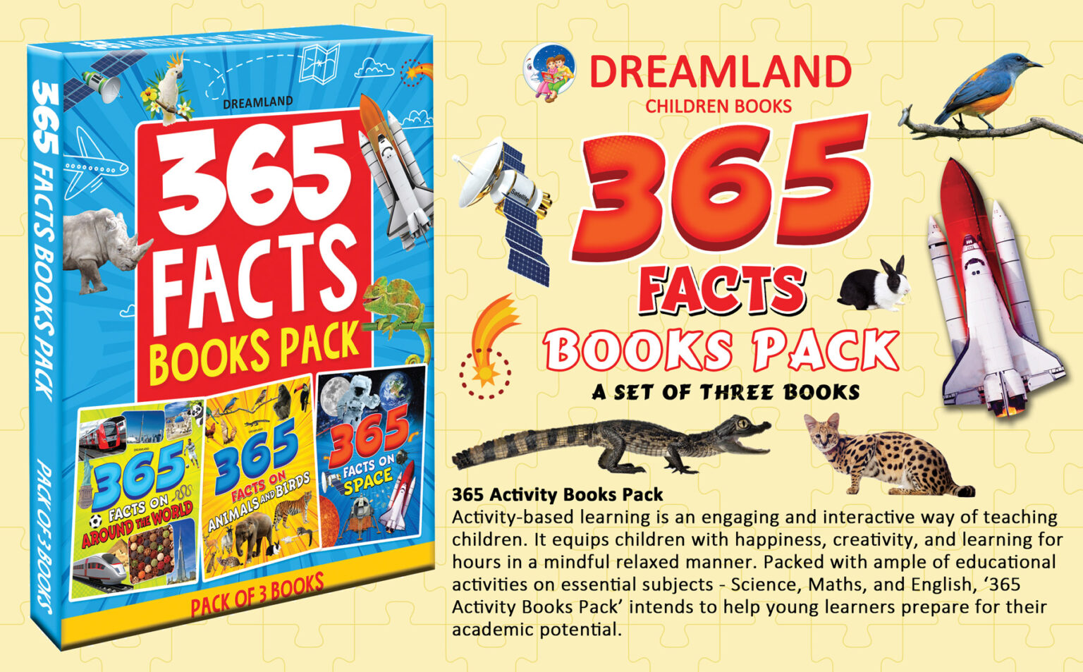 365 Facts - 3 Books Pack