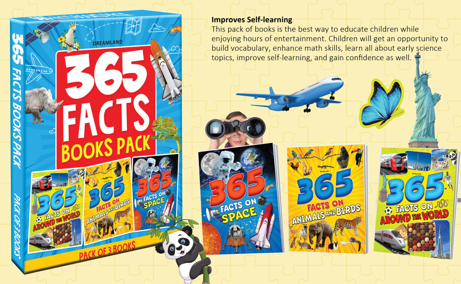 365 Facts - 3 Books Pack