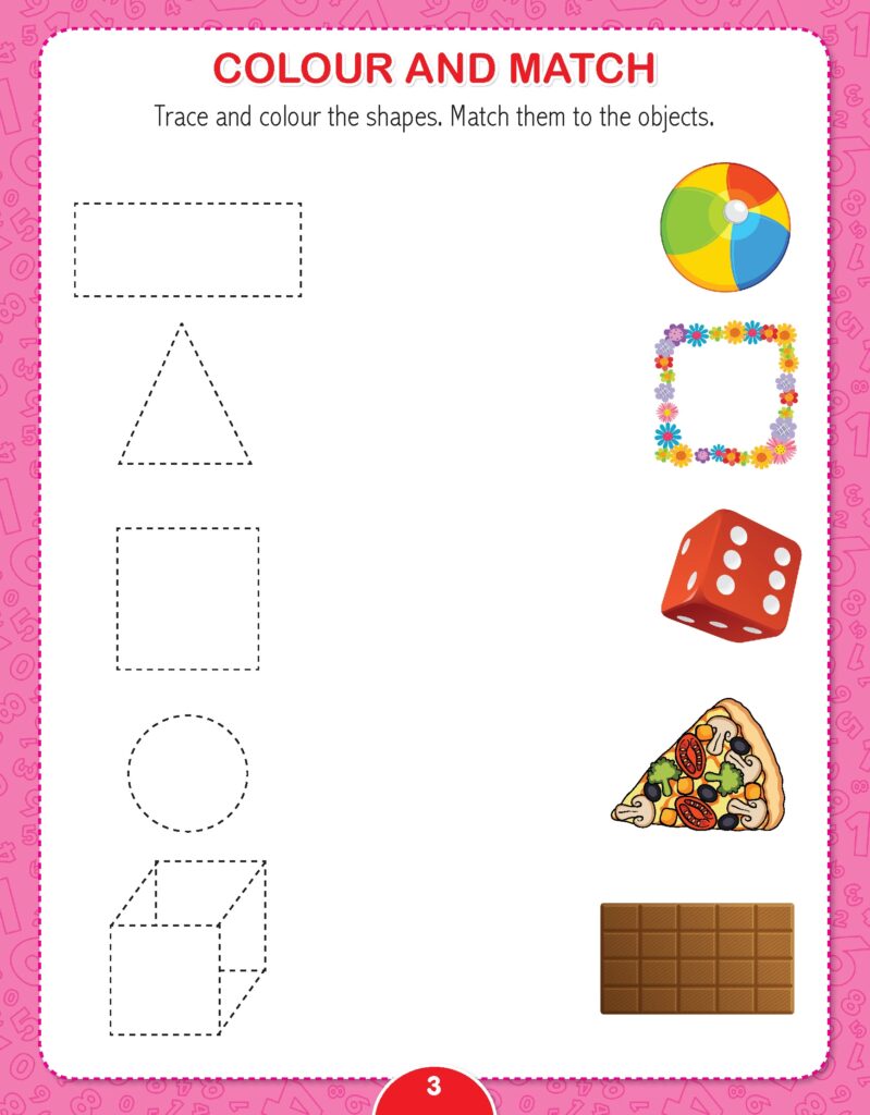 Kindergarten Worksheets - 2 Books Pack