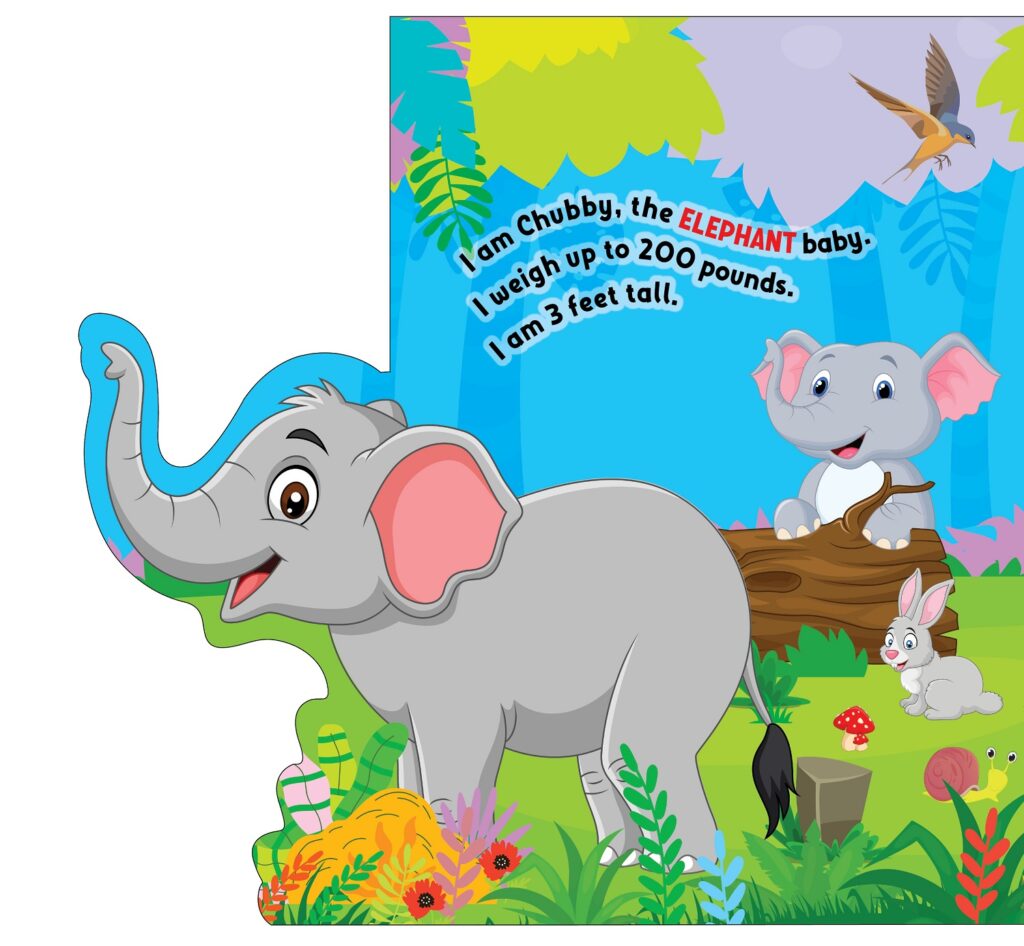 In the Jungle - Flap Book