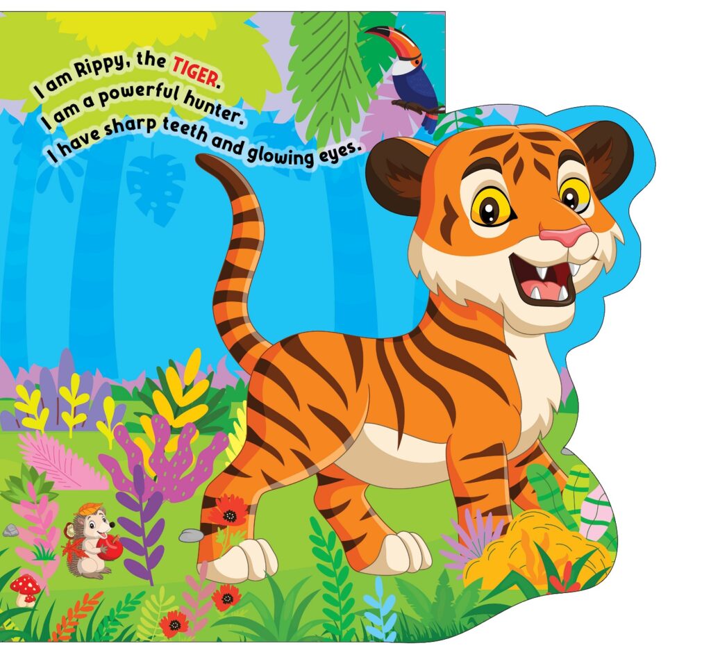 In the Jungle - Flap Book