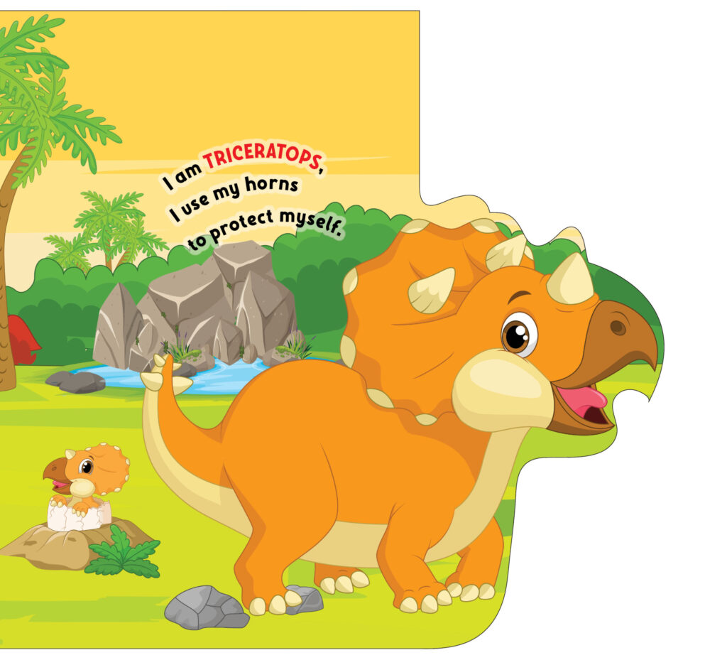 Dinosaur World - Flap Book